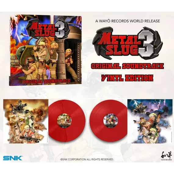 Metal Slug 3 Original Soundtrack Vinyl Edition
