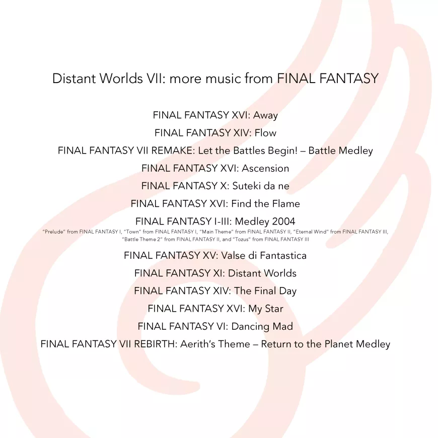 Distant Worlds VII: more music from FINAL FANTASY (CD)